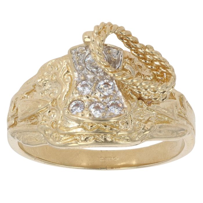 Saddle Rings | Horse Saddle Rings for Sale | Ramsdens Jewellery