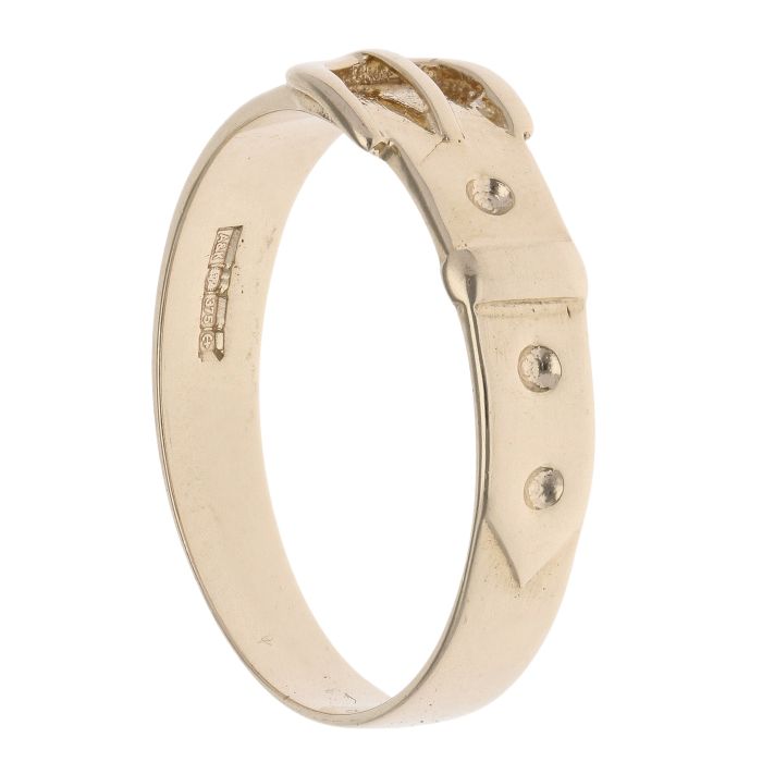 Buckle Rings – Double Belt Buckle Rings & More | Ramsdens Jewellery