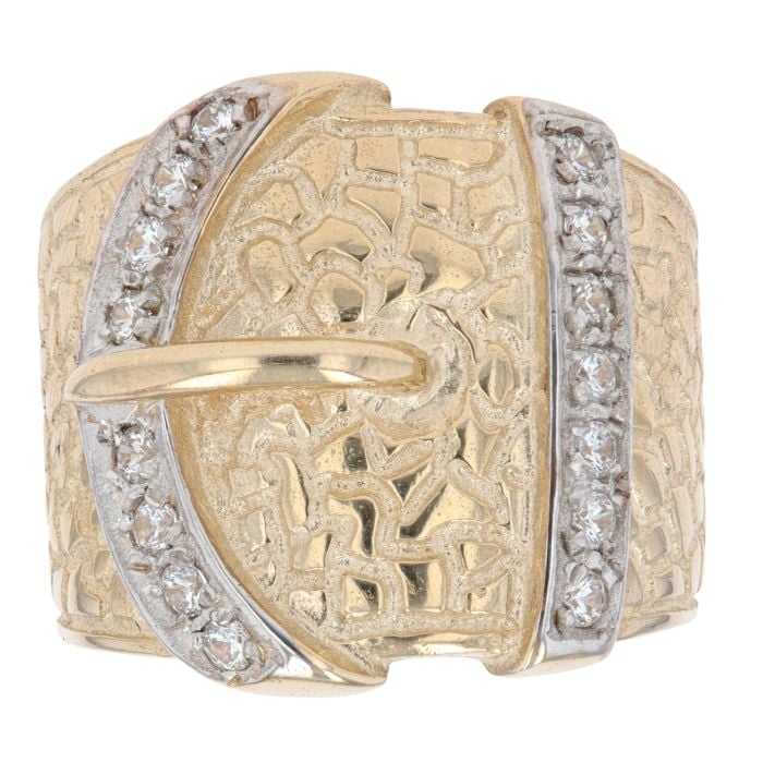Buckle Rings – Double Belt Buckle Rings & More | Ramsdens Jewellery