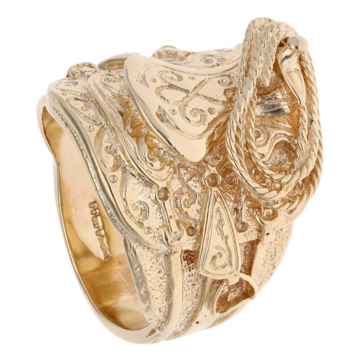 Saddle Rings | Horse Saddle Rings for Sale | Ramsdens Jewellery