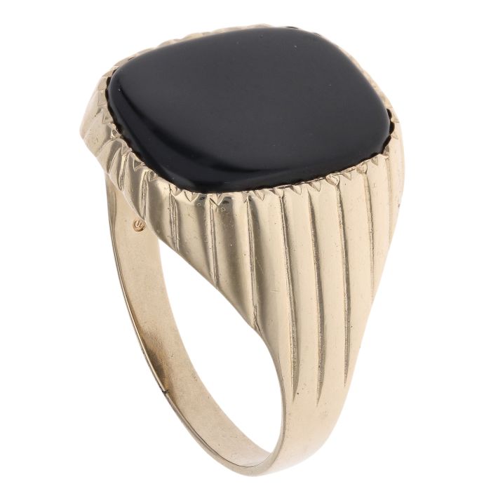 Onyx Rings – Free UK Delivery Available | Ramsdens Jewellery