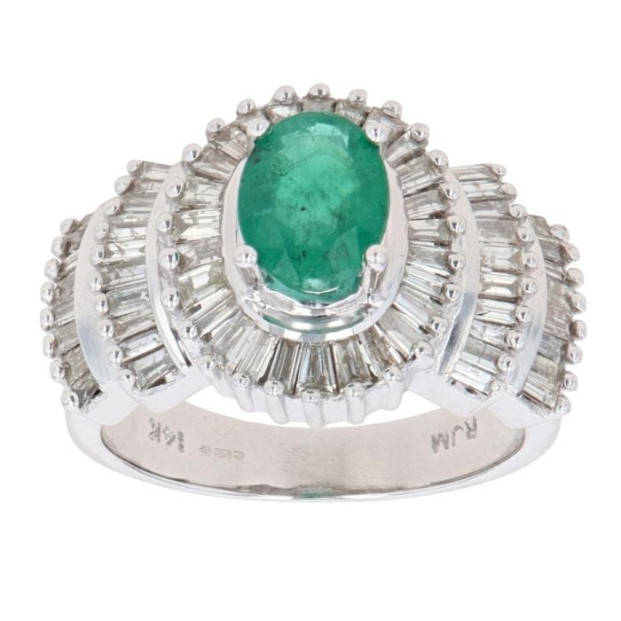 Emerald Rings – Free UK Delivery | Ramsdens Jewellery