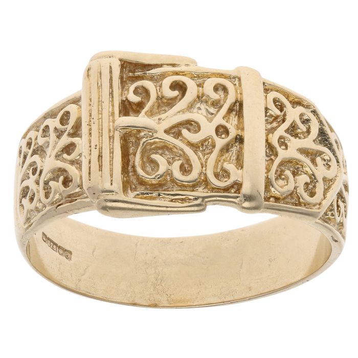 Buckle Rings – Double Belt Buckle Rings & More | Ramsdens Jewellery