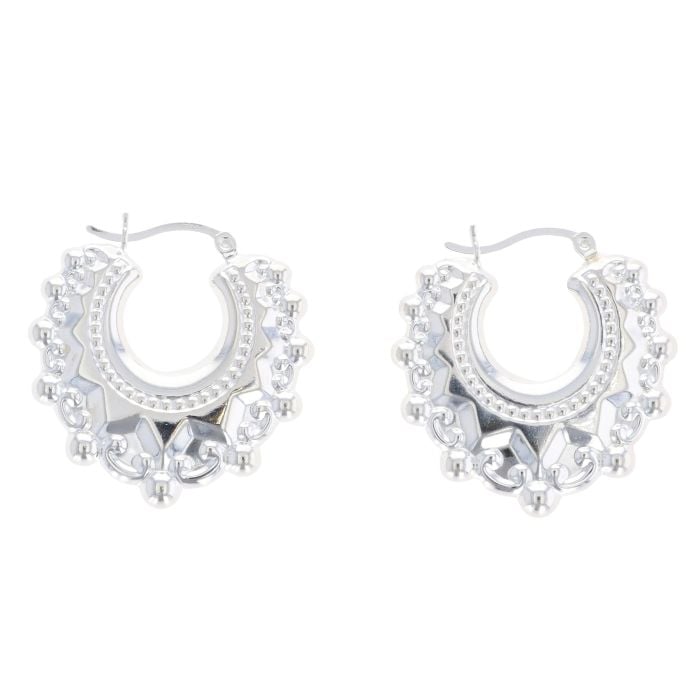 Creole Earrings | Large & Small Available | Ramsdens Jewellery