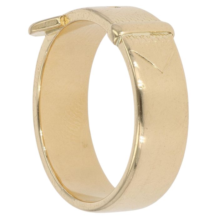 Buckle Rings – Double Belt Buckle Rings & More | Ramsdens Jewellery