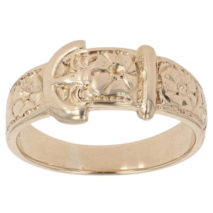 Buckle Rings – Double Belt Buckle Rings & More | Ramsdens Jewellery