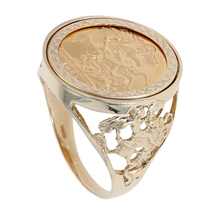 Full Sovereign Rings – Free UK Delivery Available | Ramsdens Jewellery