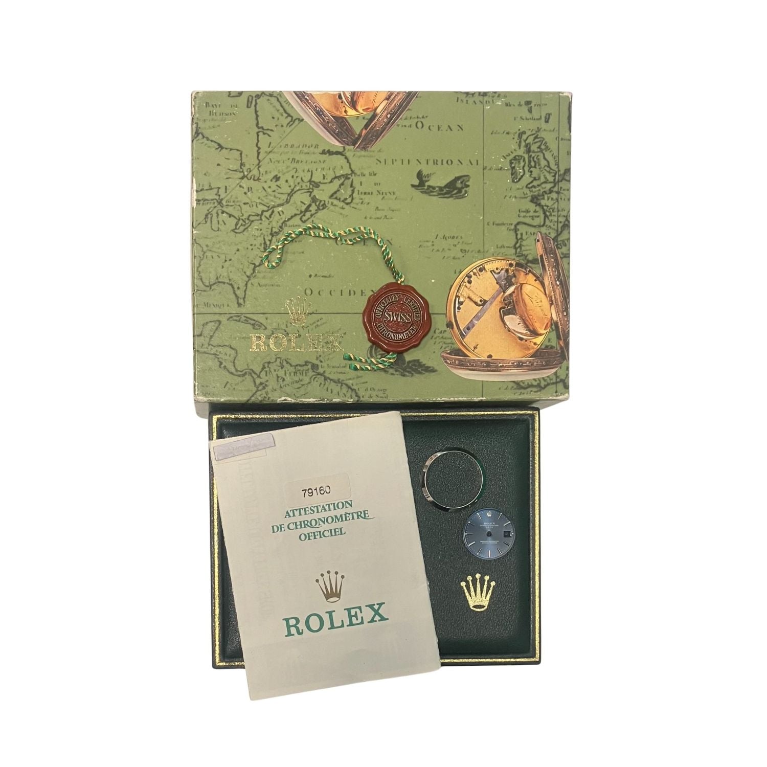 Rolex Custom Oyster Perpetual Date Pre Owned Watch Ref 79160 | Ramsdens ...