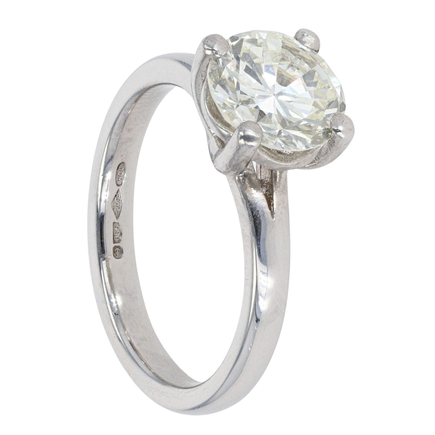 Platinum 1.50ct Diamond Solitaire Ring | Ramsdens Jewellery
