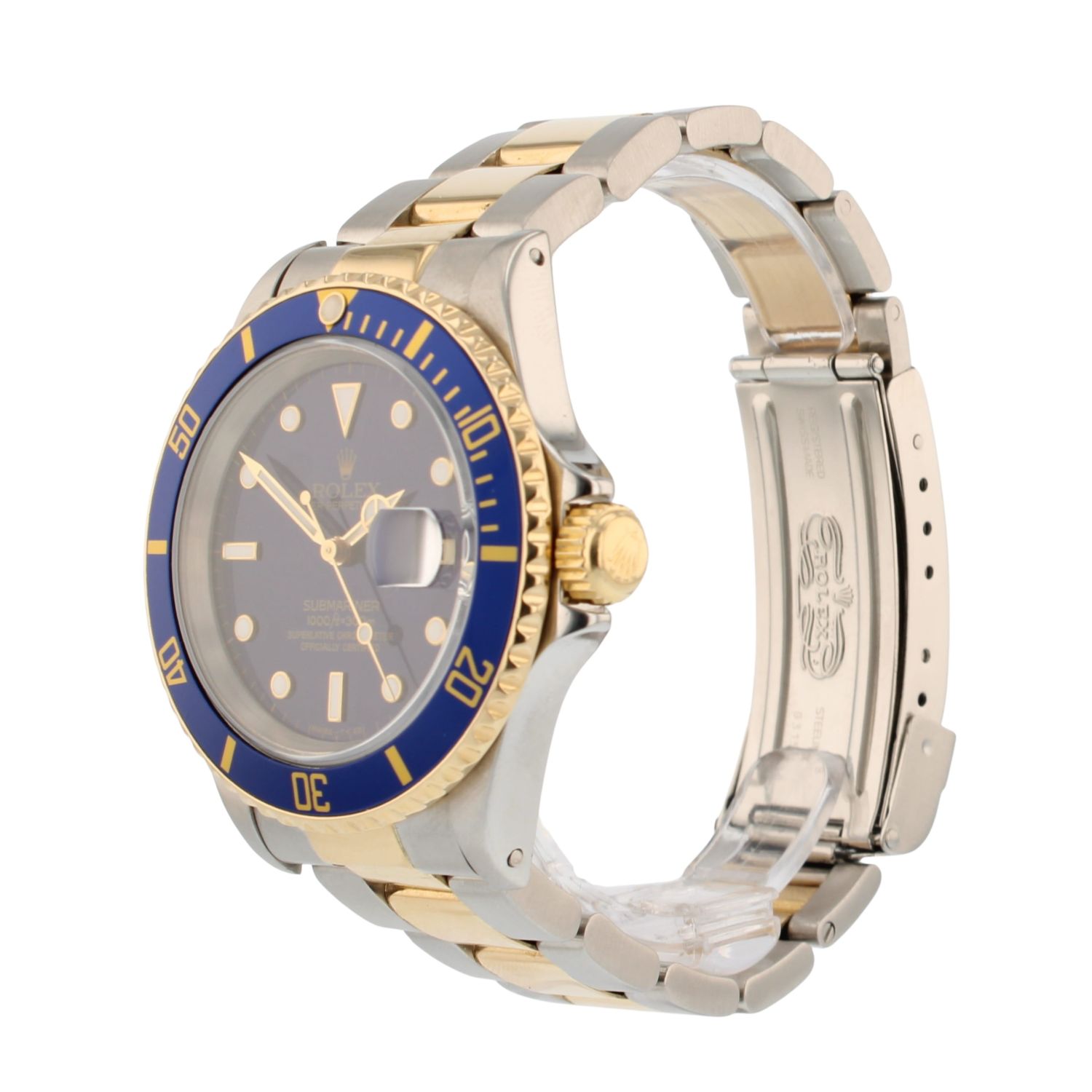 Rolex Submariner 'Bluesy' Pre Owned Watch Ref 16613 | Ramsdens Jewellery