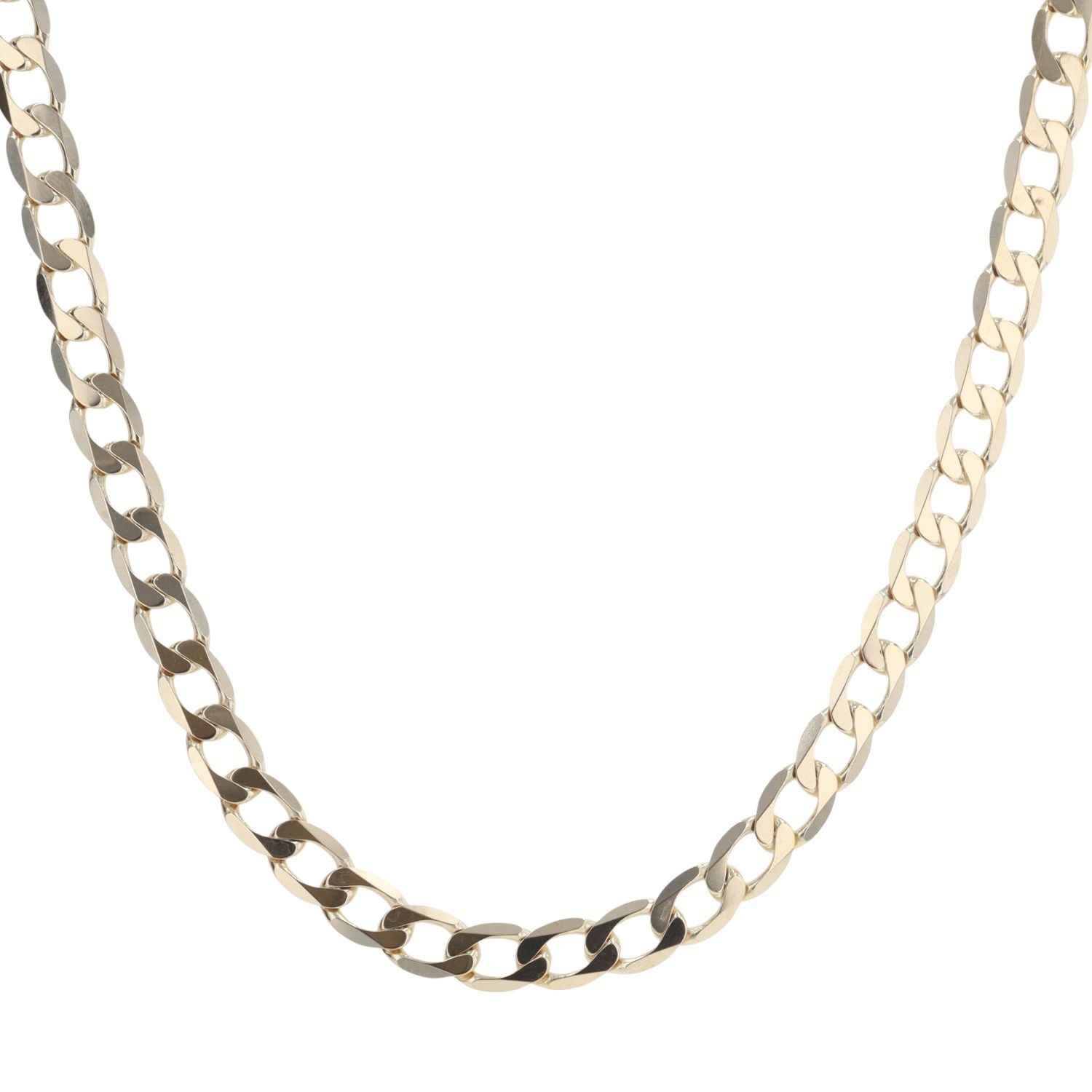 9ct Yellow Gold Curb Chain 20" RAMS677379581001 | Ramsdens Jewellery