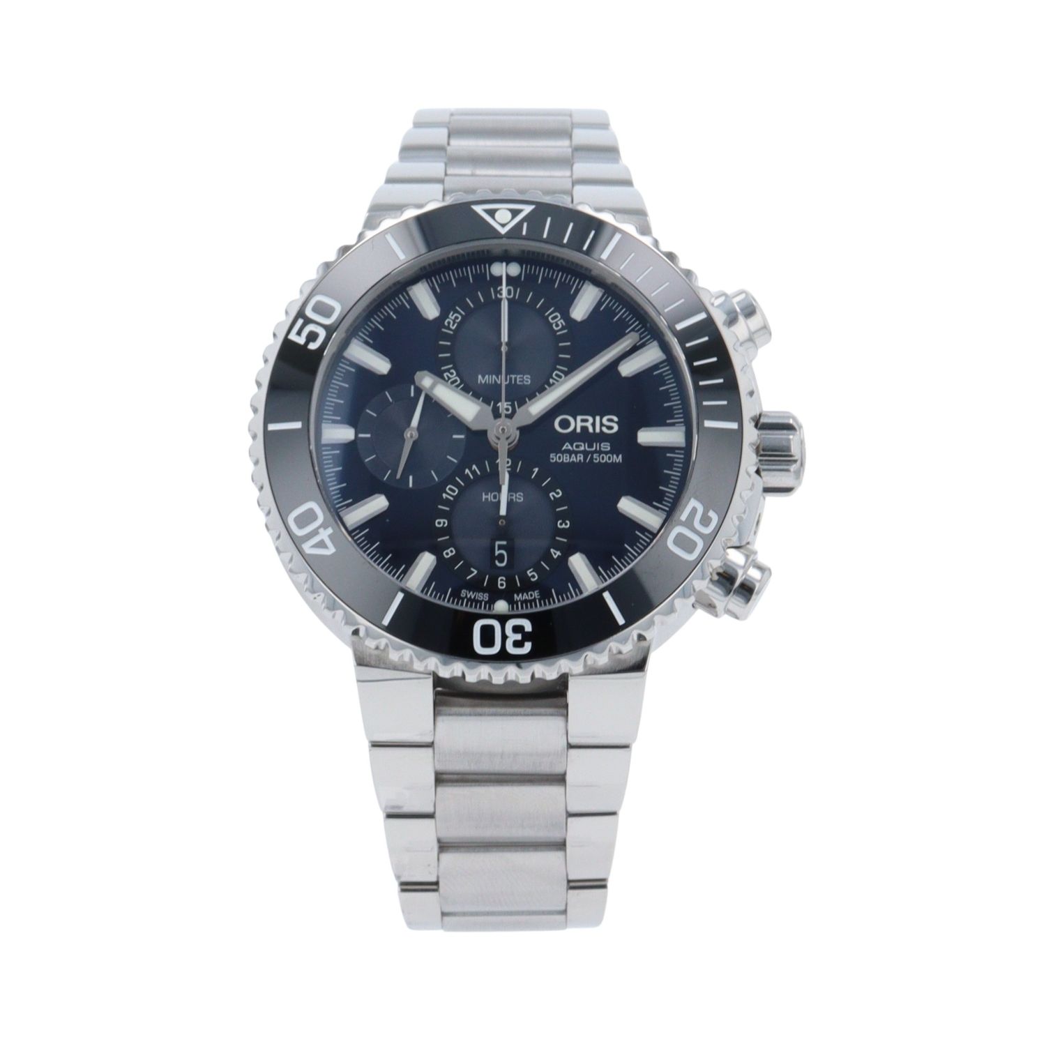 Oris Aquis Pre Owned Watch Ref 7743 | Ramsdens Jewellery