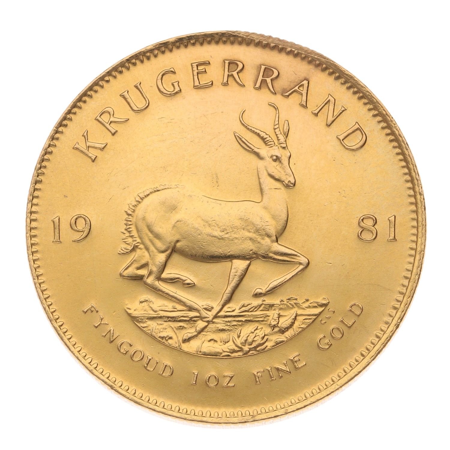 1981 1oz Krugerrand Coin RAMS767361446015 | Ramsdens Jewellery