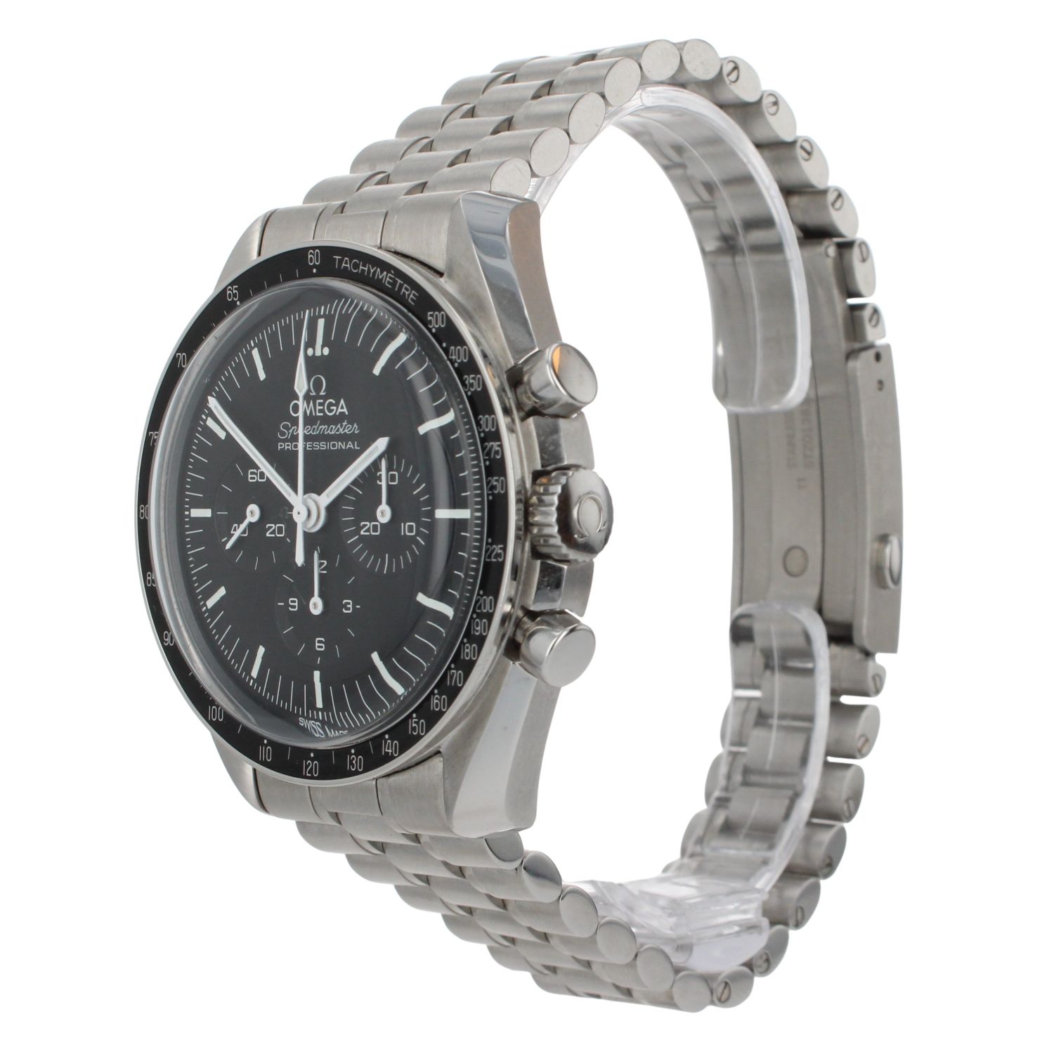Omega Speedmaster Moonwatch Pre Owned Watch Ref 31030425001001 ...