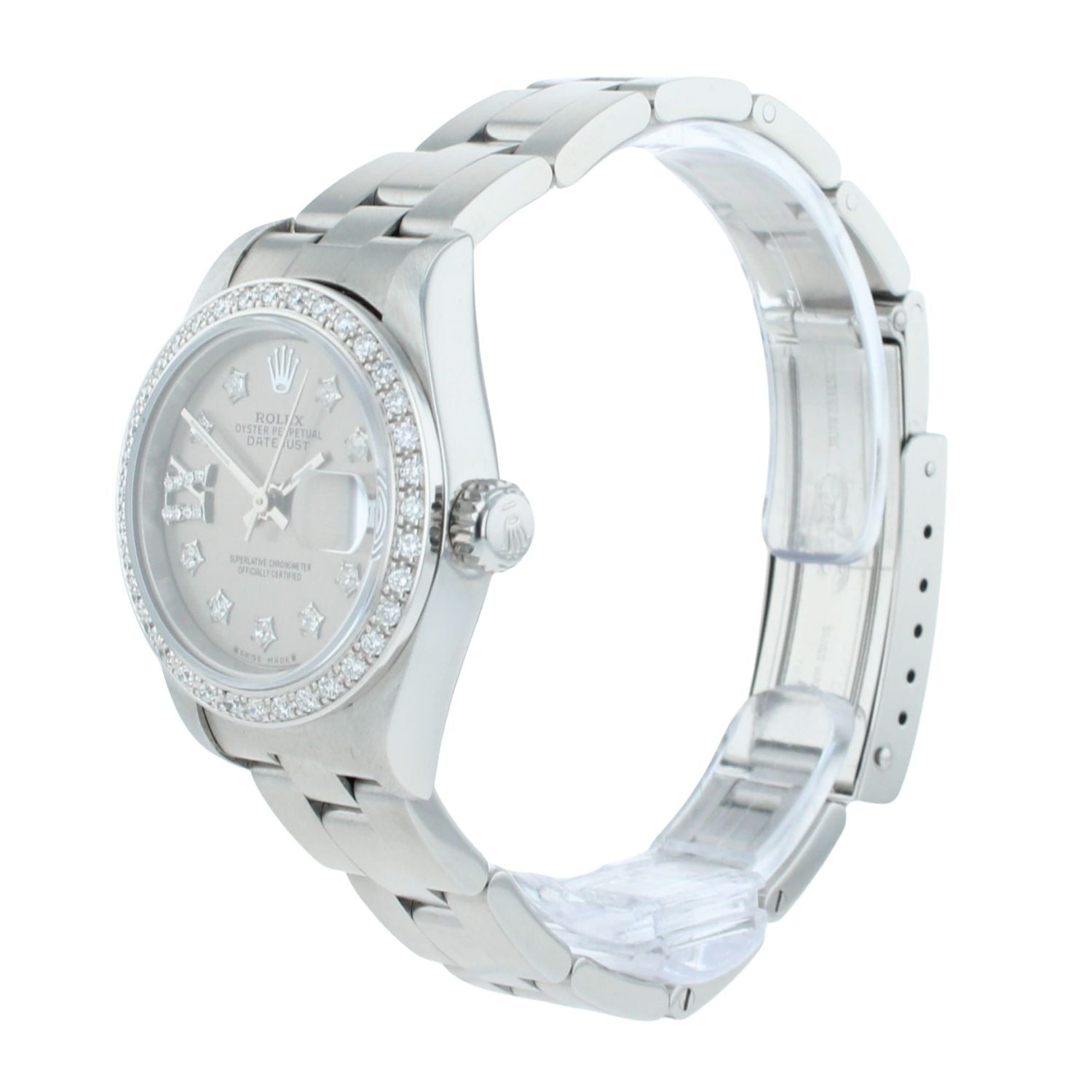 Rolex Custom Oyster Perpetual Date Pre Owned Watch Ref 79190 | Ramsdens ...