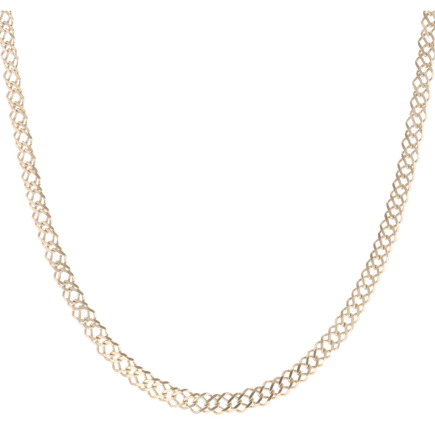 9ct Yellow Gold Double Curb Chain 26" RAMS982376276003 | Ramsdens Jewellery