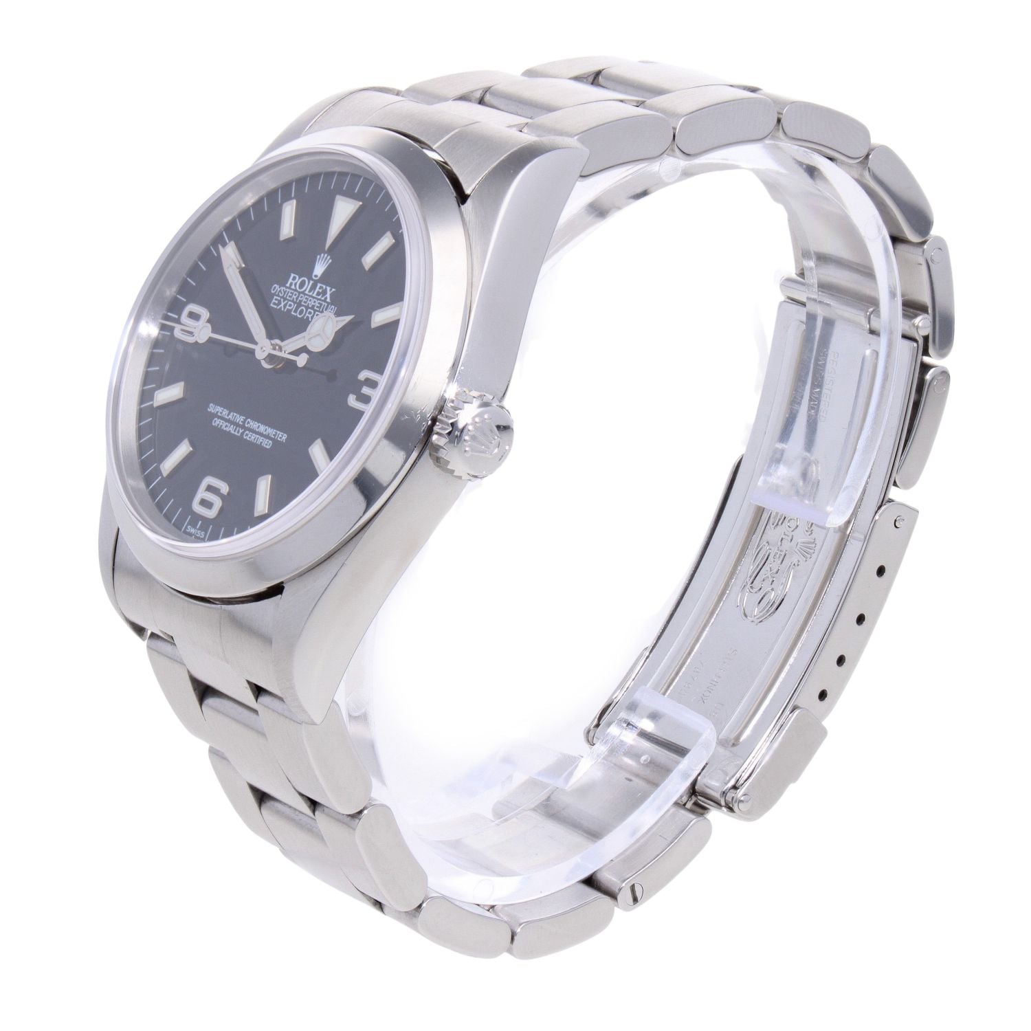 Rolex Explorer Pre Owned Watch Ref 14270 | Ramsdens Jewellery