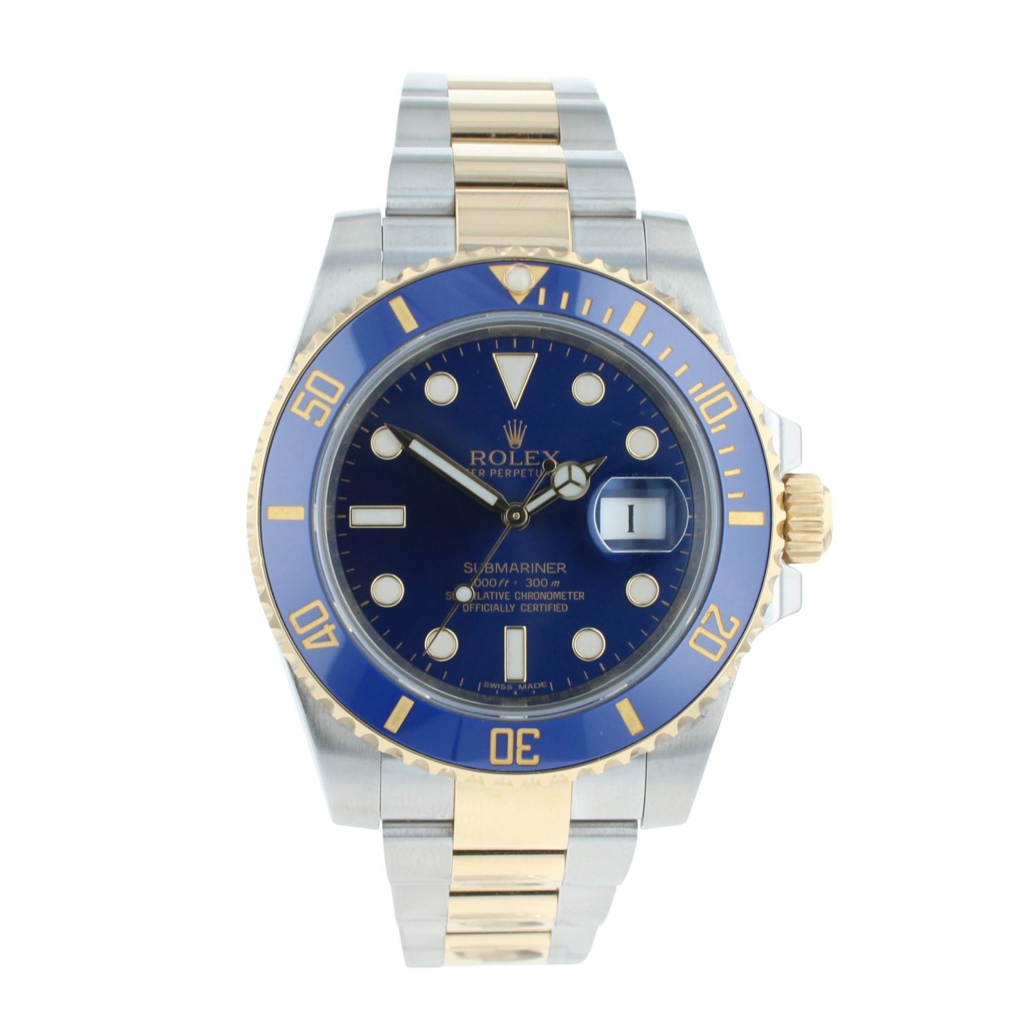 Rolex Submariner 'Bluesy' Pre Owned Watch Ref 116613LB | Ramsdens Jewellery