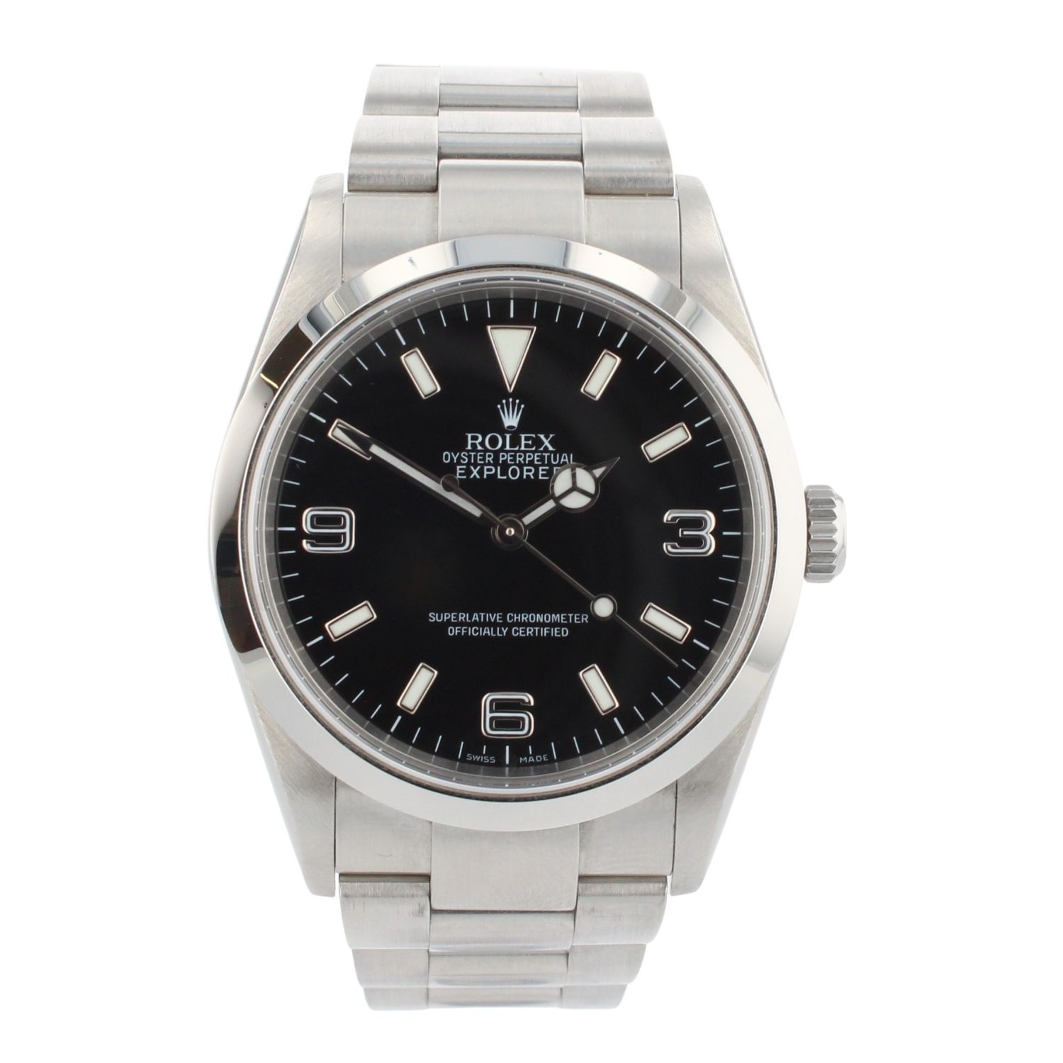 Rolex Explorer I Pre Owned Watch Ref 114270 | Ramsdens Jewellery
