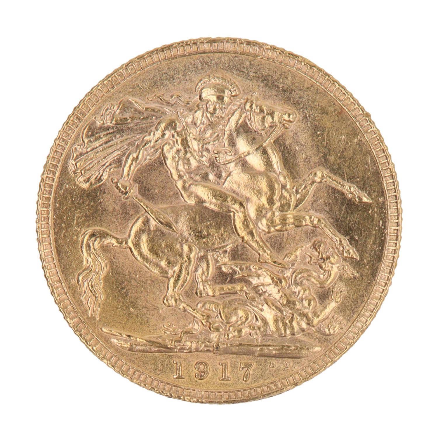 1917 George V Full Sovereign Coin RAMS140378034029 | Ramsdens Jewellery