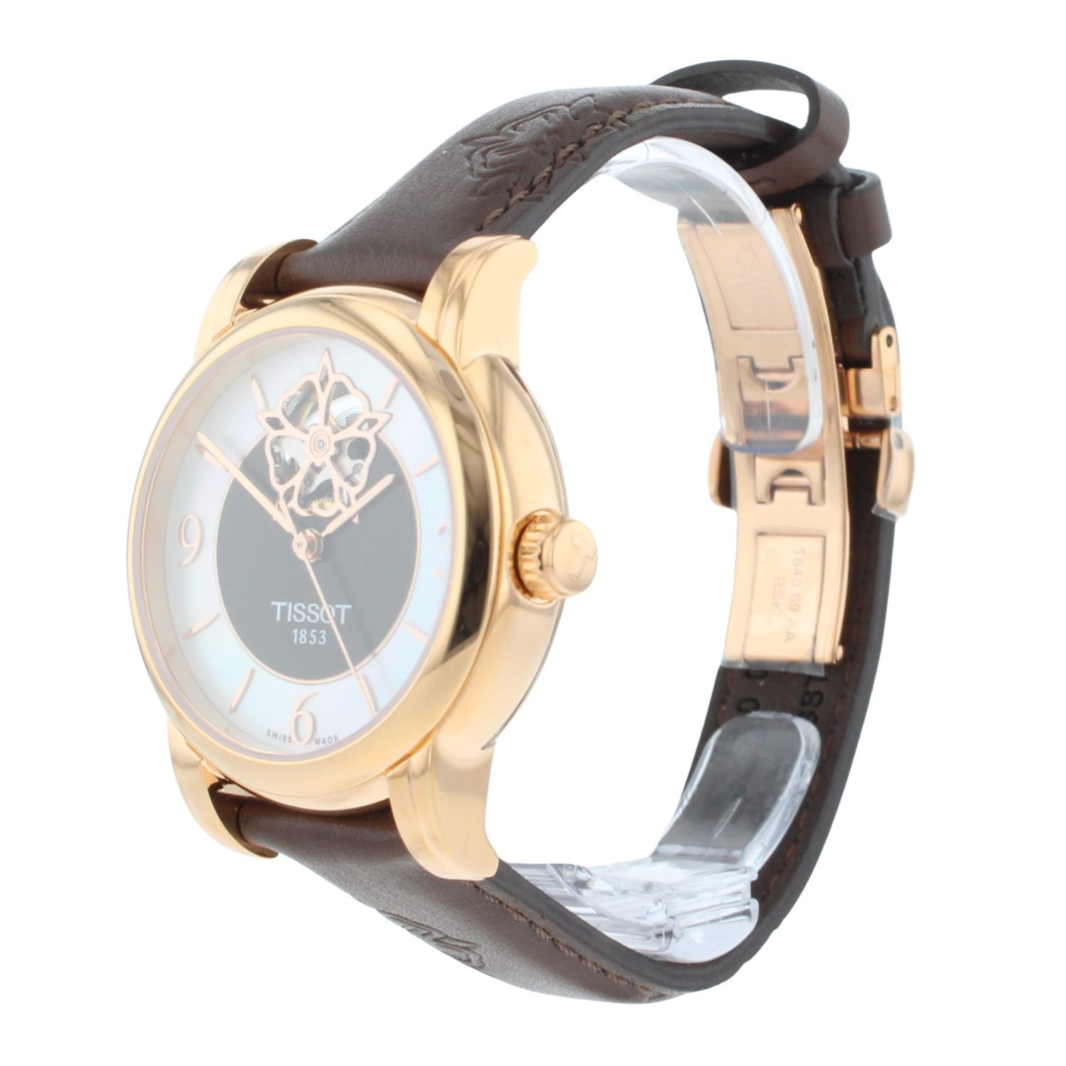 Tissot Lady Heart Flower Powermatic 80 Watch Ref T050207A | Ramsdens ...