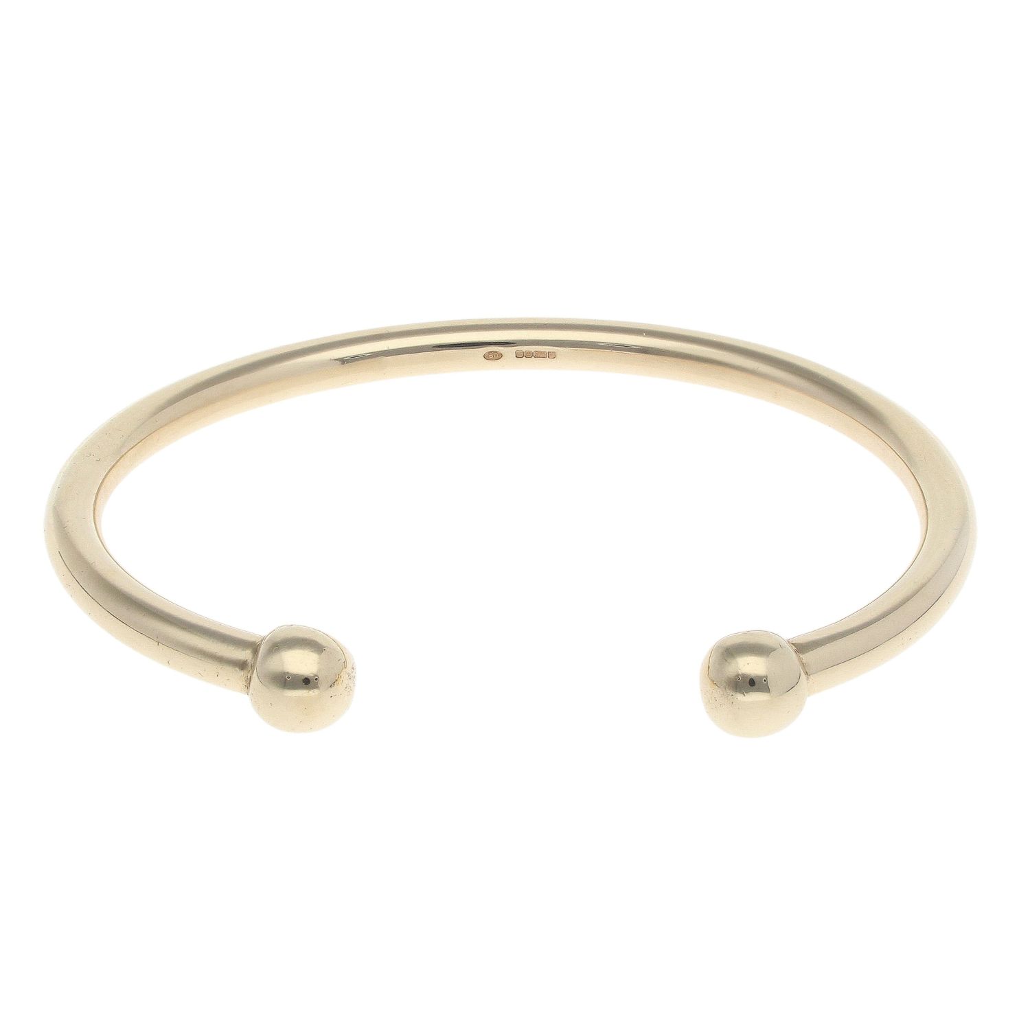 9ct Yellow Gold Torque Bangle RAMS175358259002 | Ramsdens Jewellery