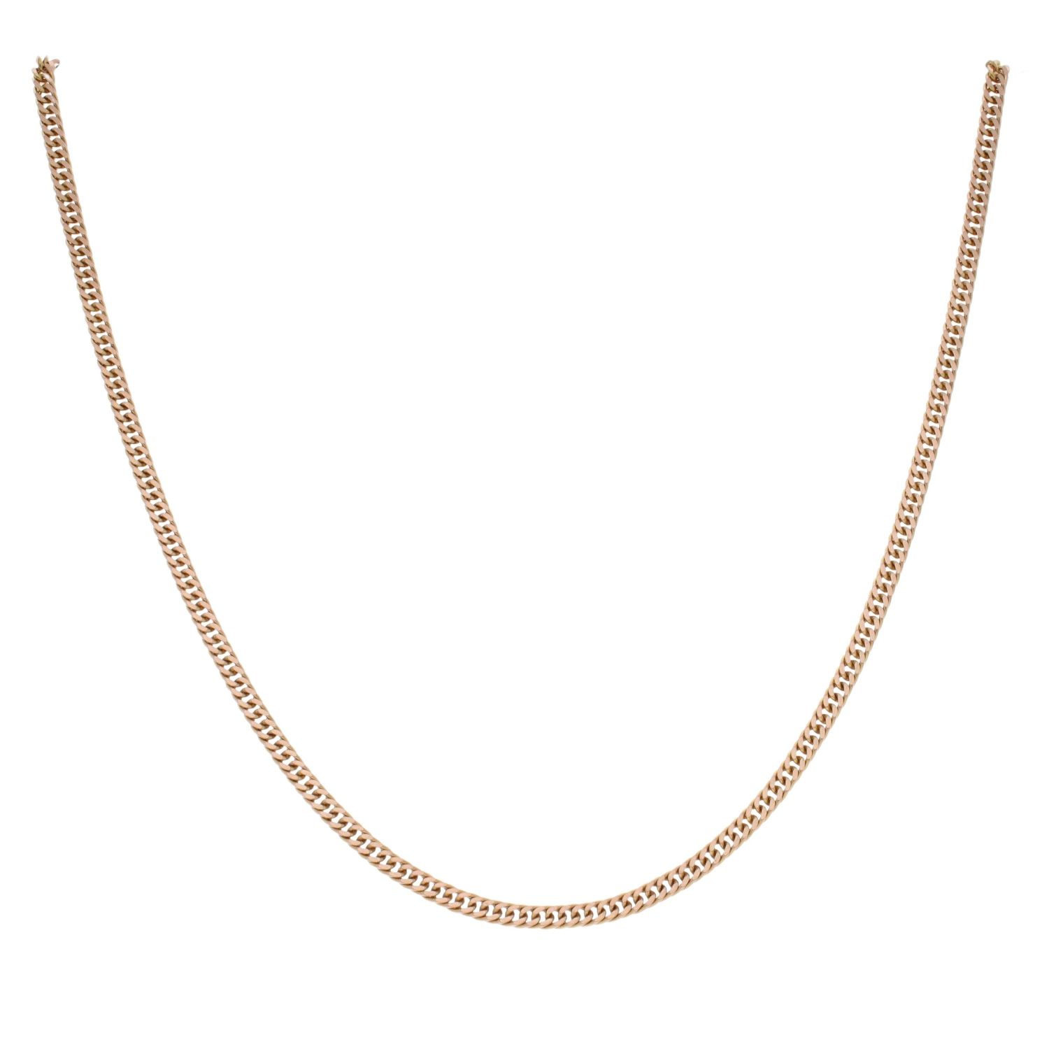 9ct Yellow Gold Curb Chain 16" RAMS720285937004 | Ramsdens Jewellery