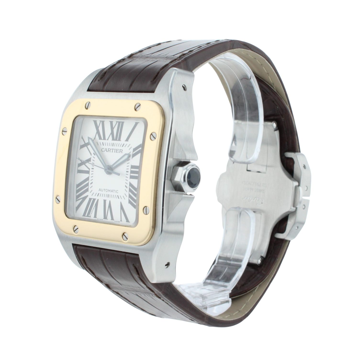 Cartier Santos 100 Pre Owned Watch Ref 2656 | Ramsdens Jewellery