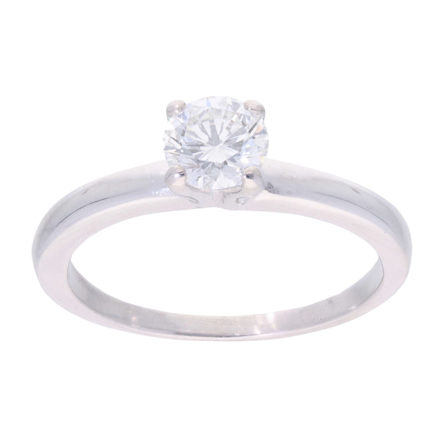 18ct White Gold 0.60ct Diamond Solitaire Ring RAMS851292635001 | Ramsdens Jewellery