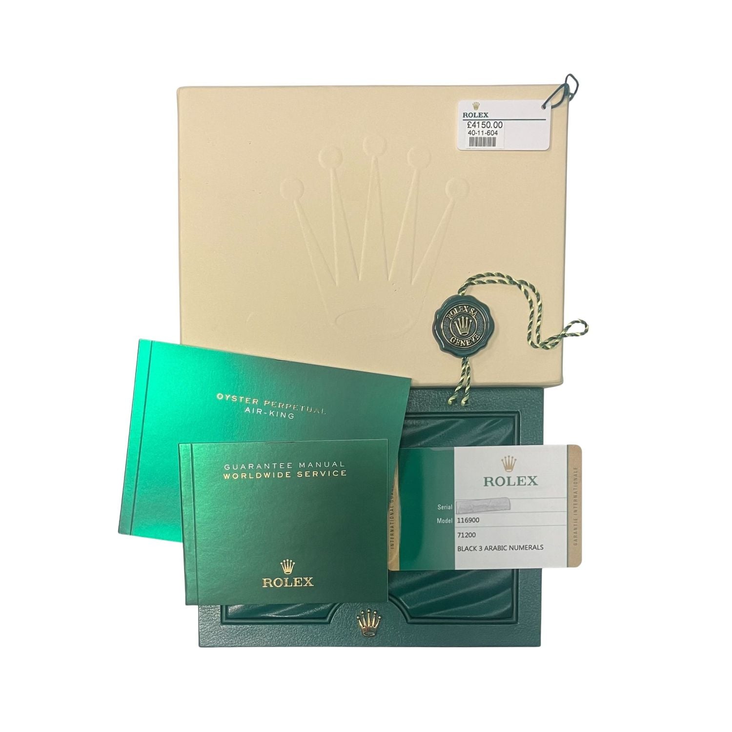 Rolex Air-King Pre Owned Watch Ref 116900 | Ramsdens Jewellery