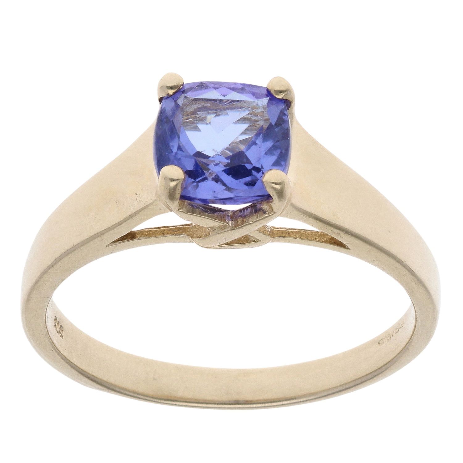 9ct Yellow Gold Tanzanite Solitaire Ring RAMS754373030004 | Ramsdens ...