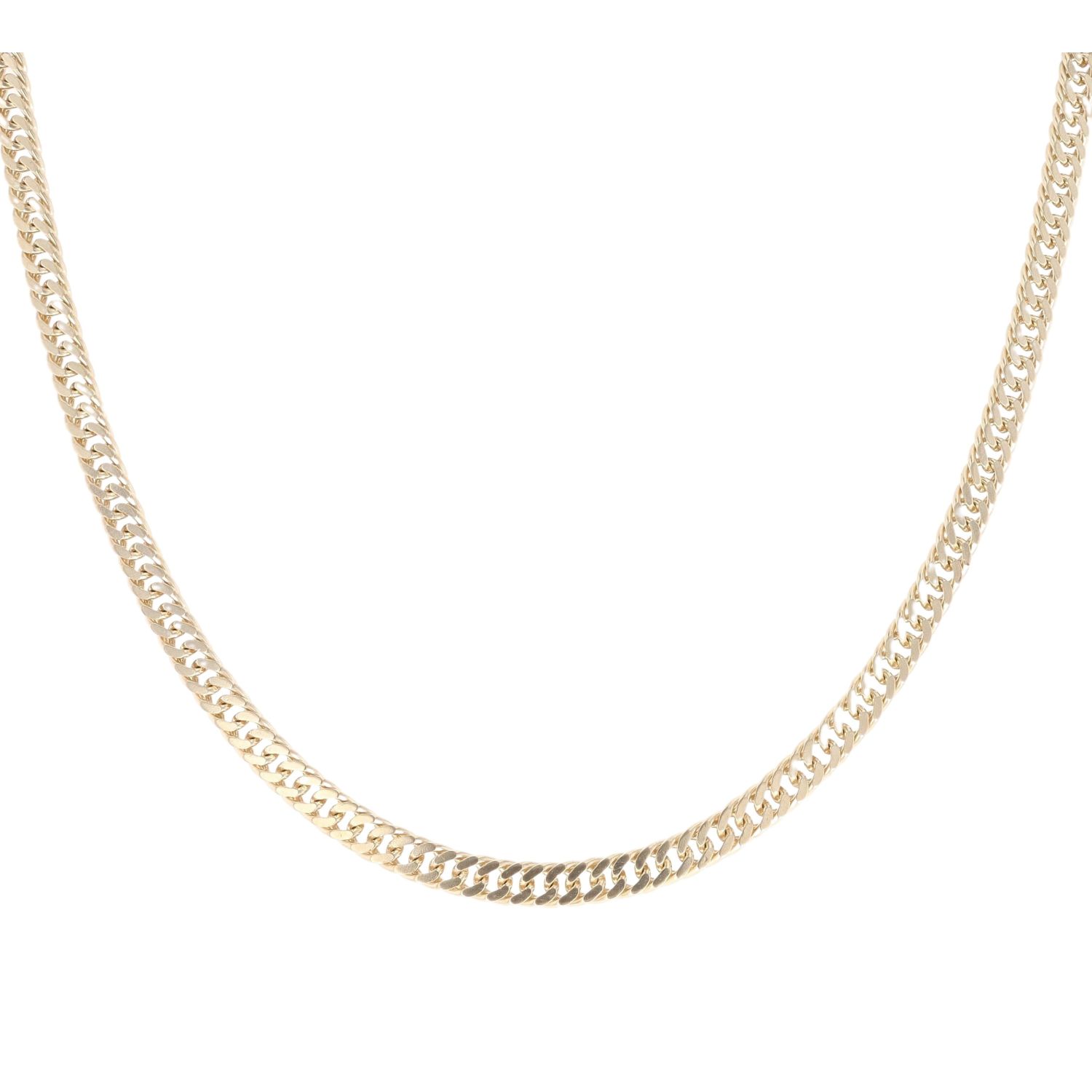 9ct Yellow Gold Double Curb Chain 20" RAMS985334113001 | Ramsdens Jewellery