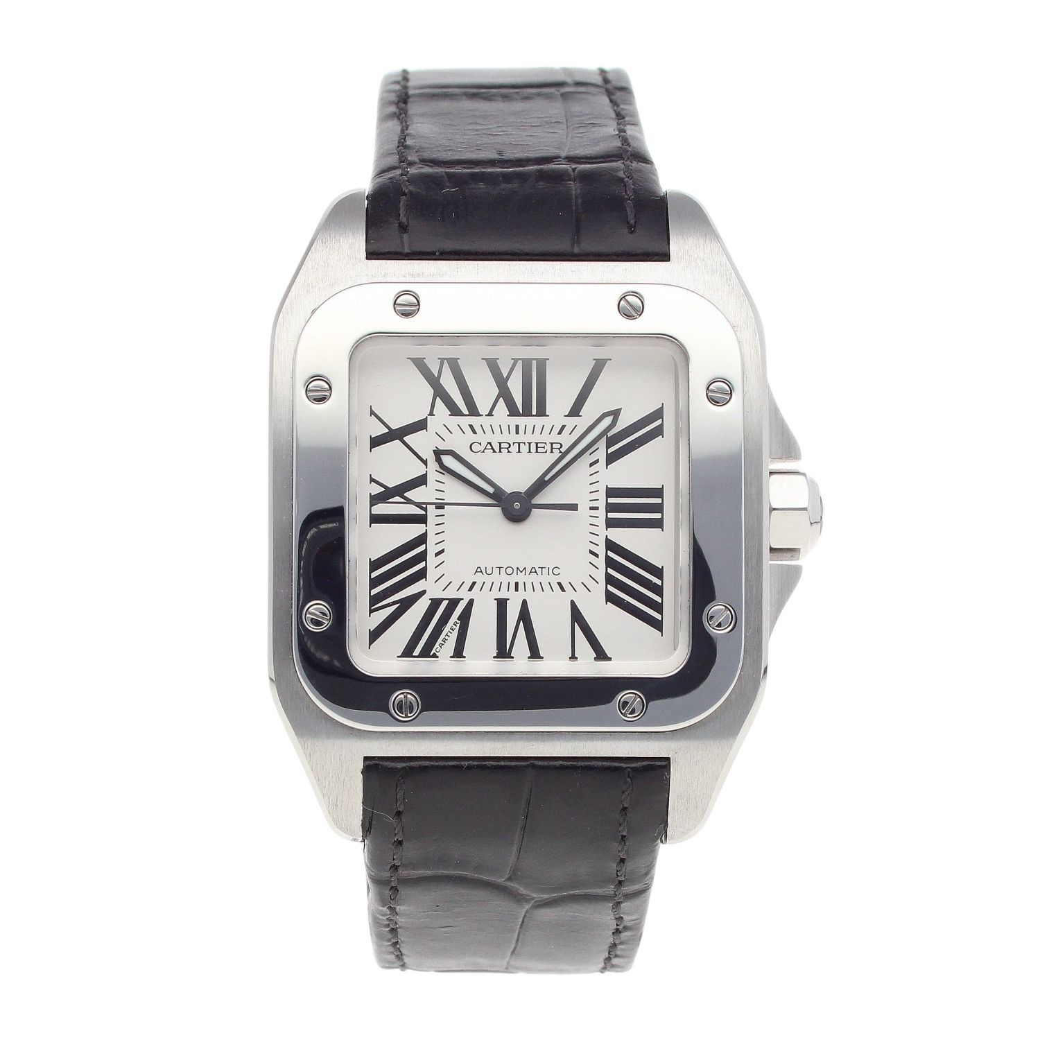 Cartier Santos 100 Pre Owned Watch Ref 2878 | Ramsdens Jewellery