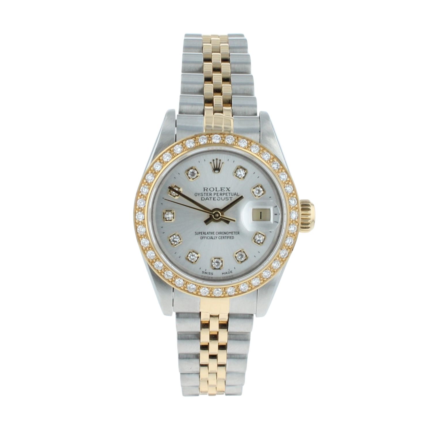 Rolex Custom Datejust Pre Owned Watch Ref 69173 | Ramsdens Jewellery