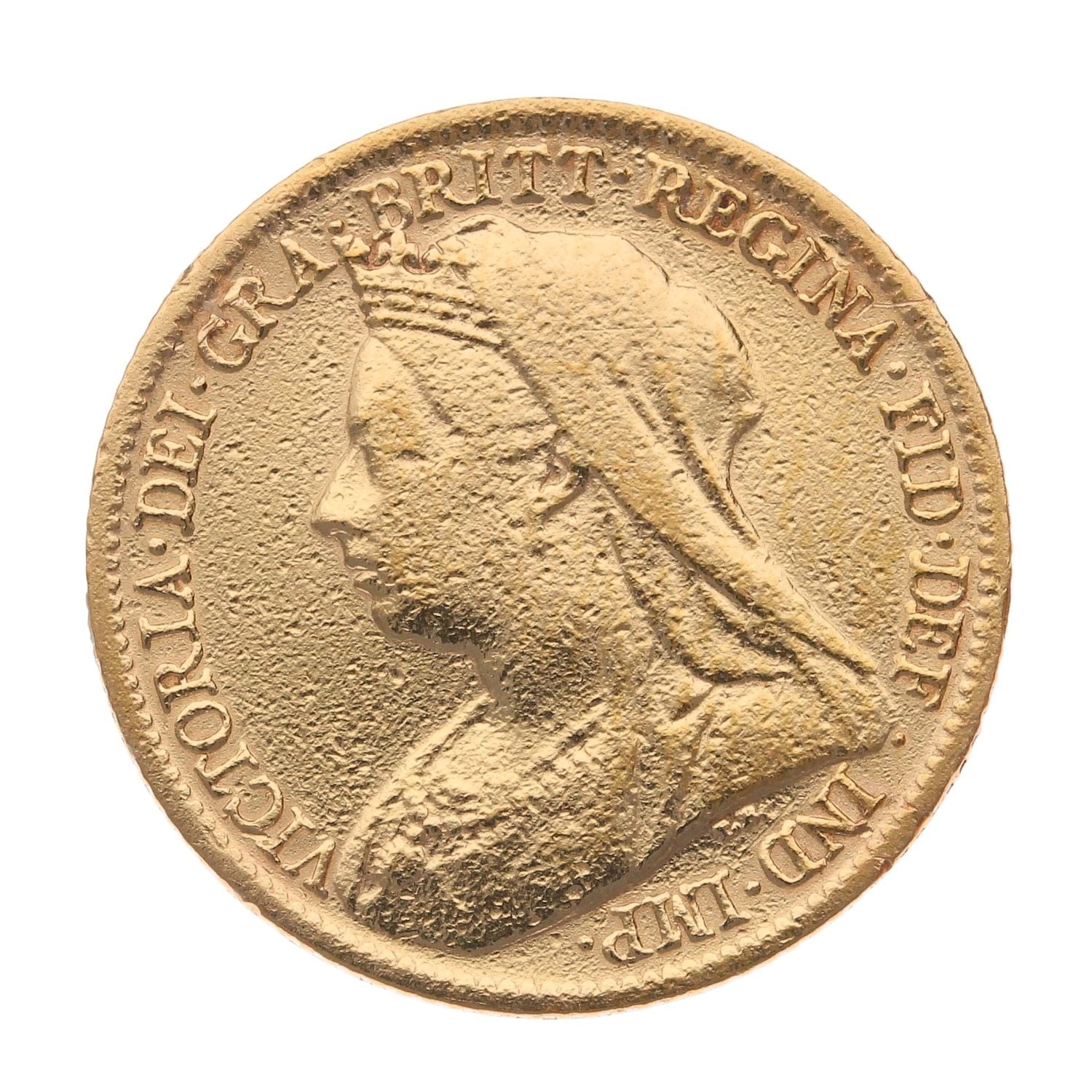 1900 Victoria Half Sovereign Coin RAMS964381008003 | Ramsdens Jewellery