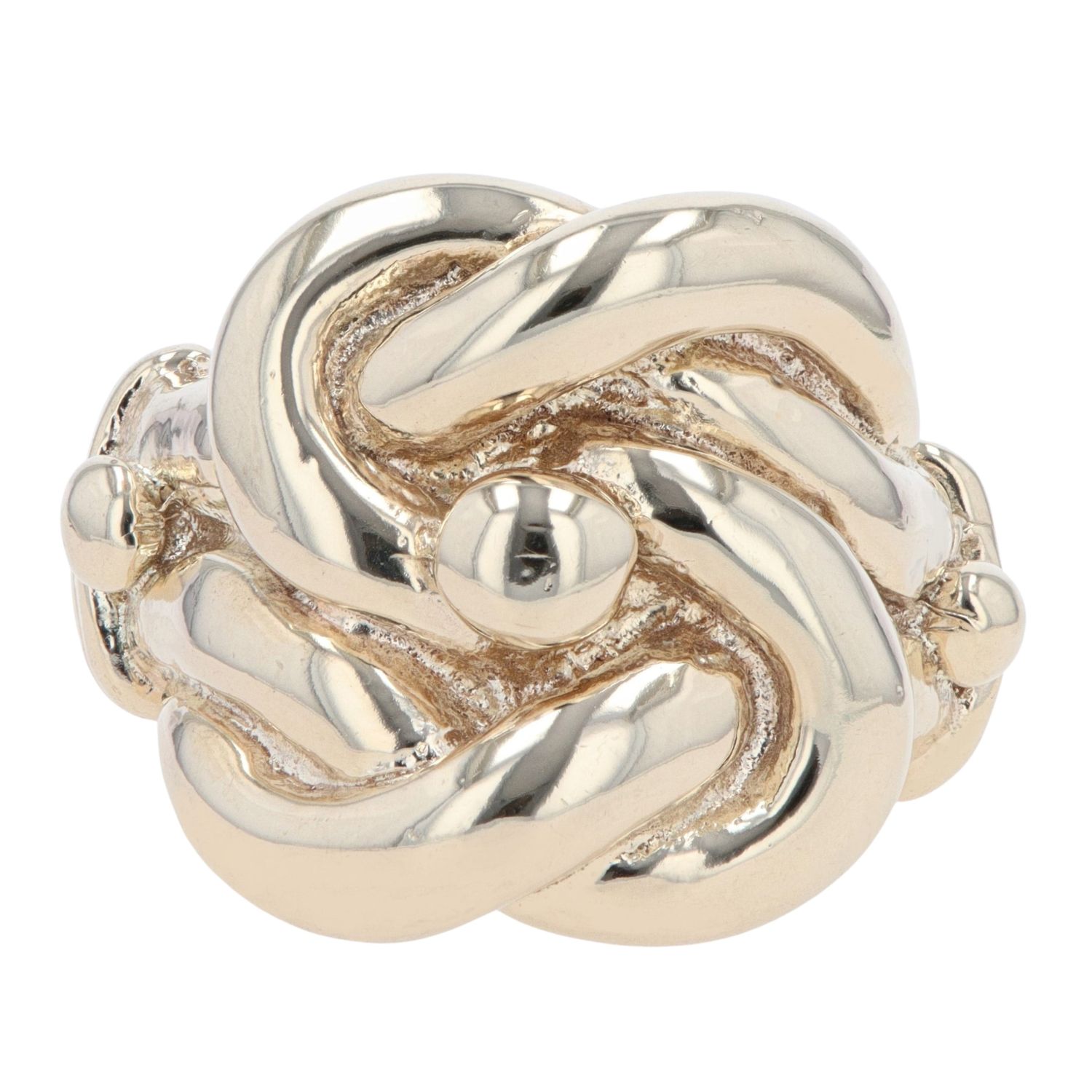 9ct Yellow Gold Knot Ring RAMS714352590006 | Ramsdens Jewellery
