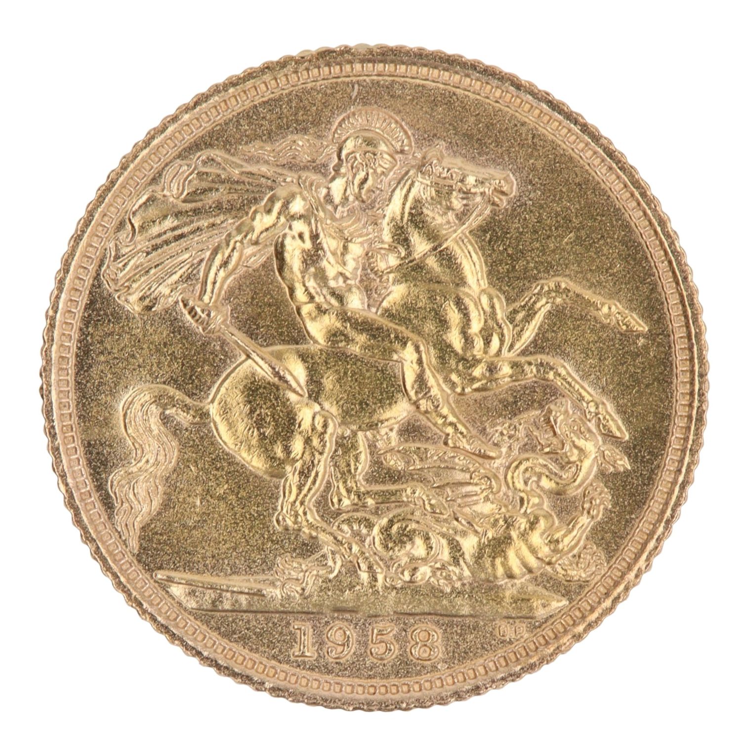 1958 Elizabeth II Full Sovereign Coin RAMS964378202002 | Ramsdens Jewellery