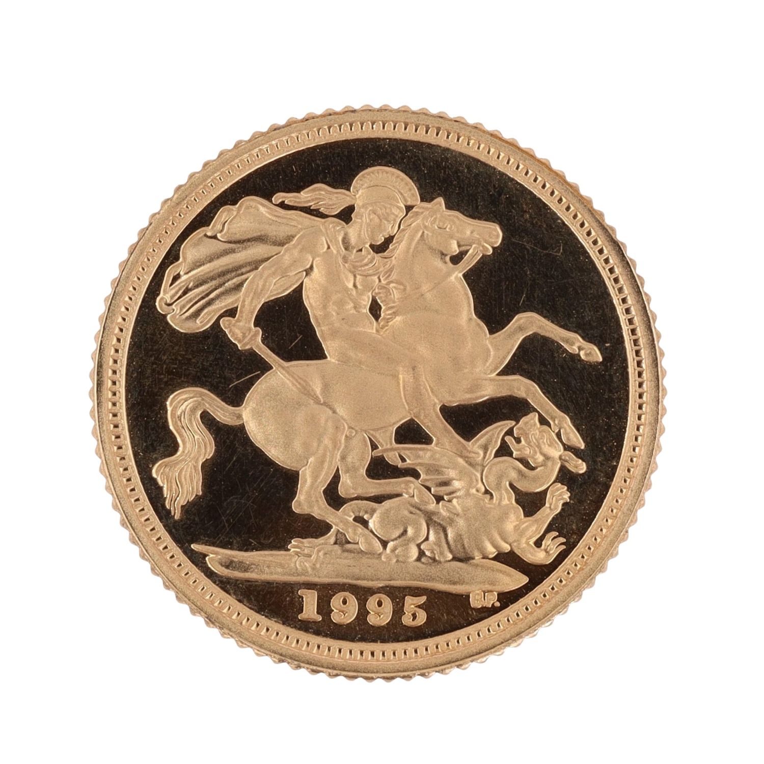 1995 Elizabeth Half Sovereign Coin RAMS554350258009 | Ramsdens Jewellery