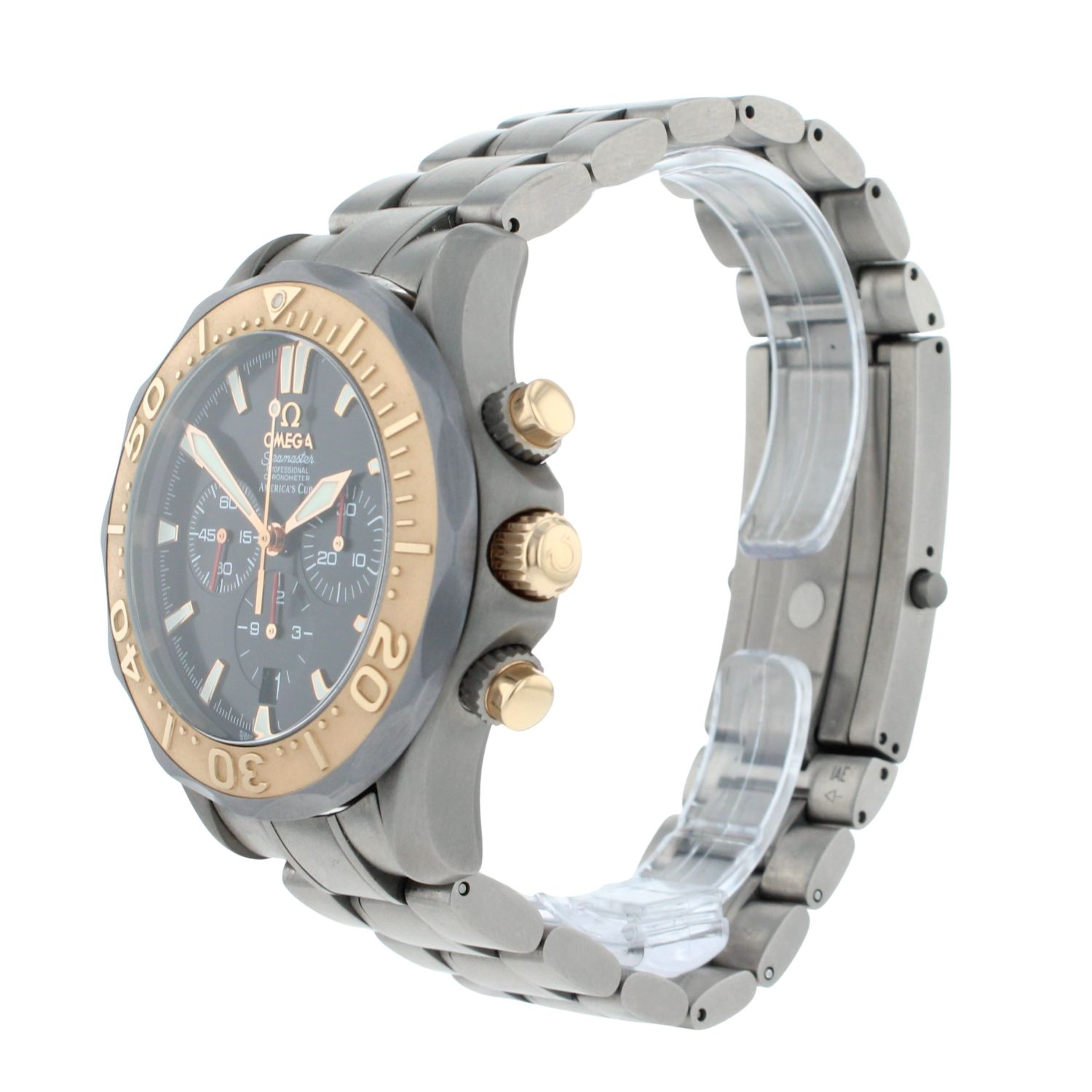 Omega Seamaster 'America's Cup' Pre Owned Watch Ref 22945000 | Ramsdens ...