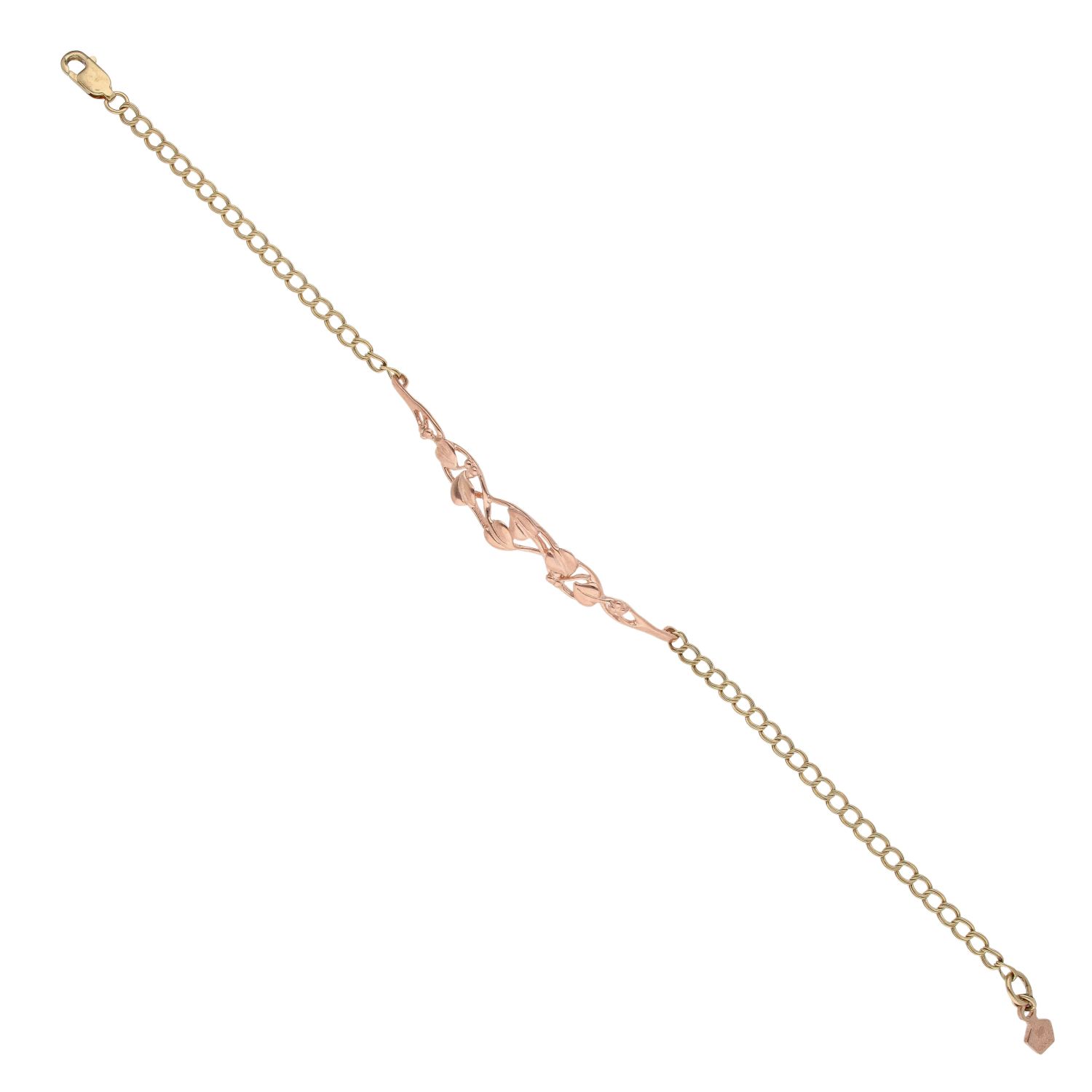 9ct Yellow and Rose Gold Clogau Tree Of Life Bracelet 7.5 ...