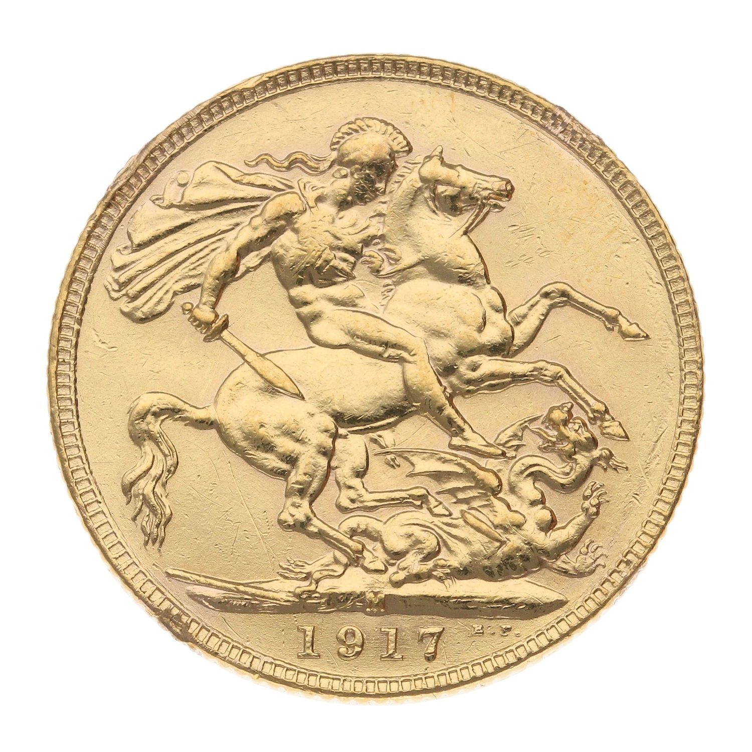 1917 George V Full Sovereign Coin RAMS964373707004 | Ramsdens Jewellery