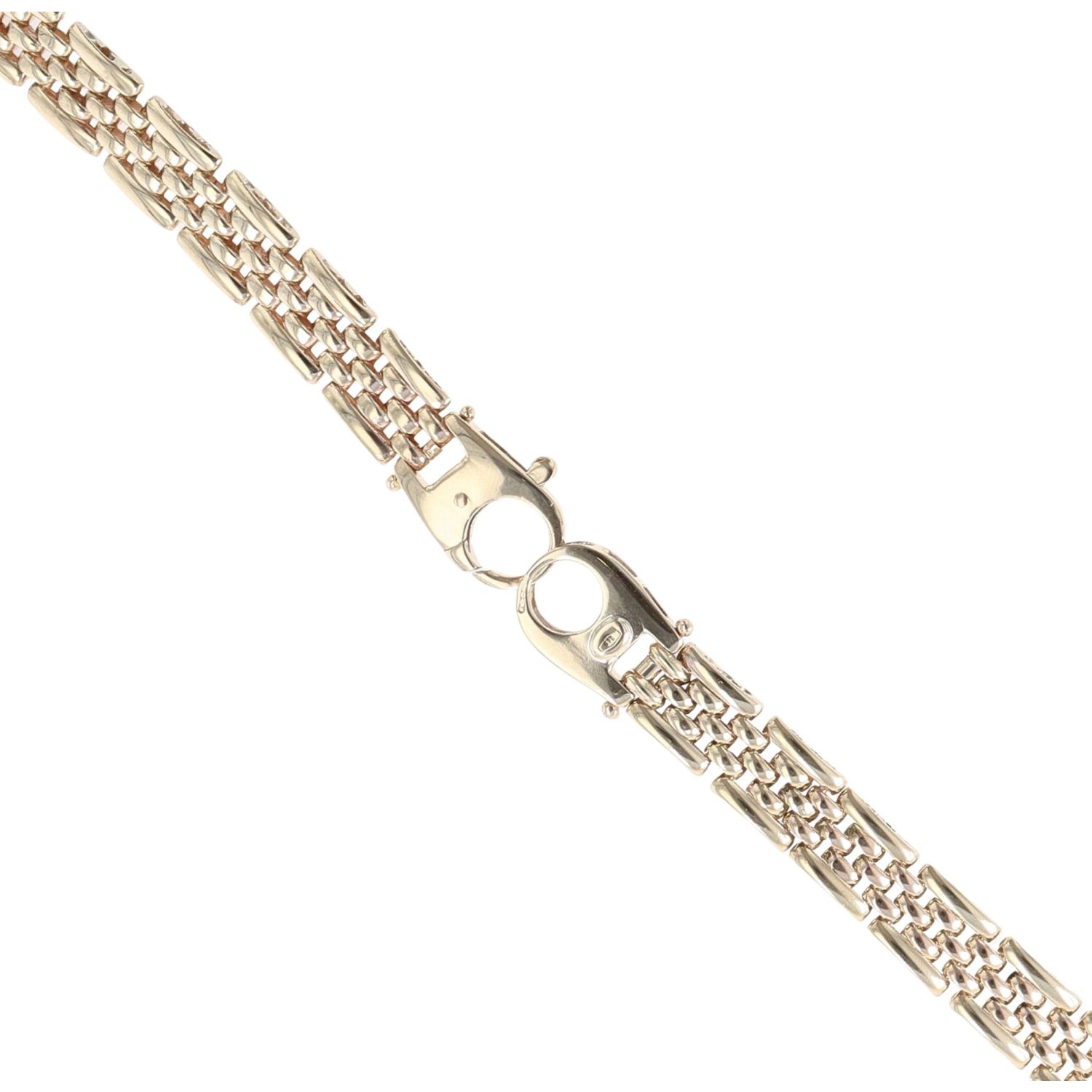 9ct Yellow Gold Watch Strap Style Chain 16" RAMS201000749001 | Ramsdens ...