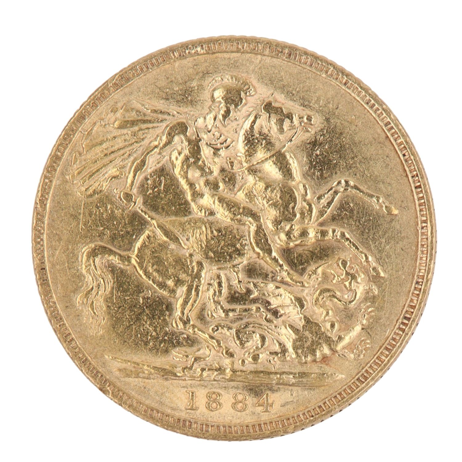 1884 Victoria Full Sovereign Coin RAMS964379540001 | Ramsdens Jewellery