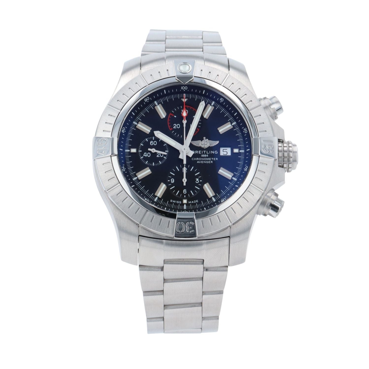 Breitling Super Avenger Pre Owned Watch Ref A13375 | Ramsdens Jewellery