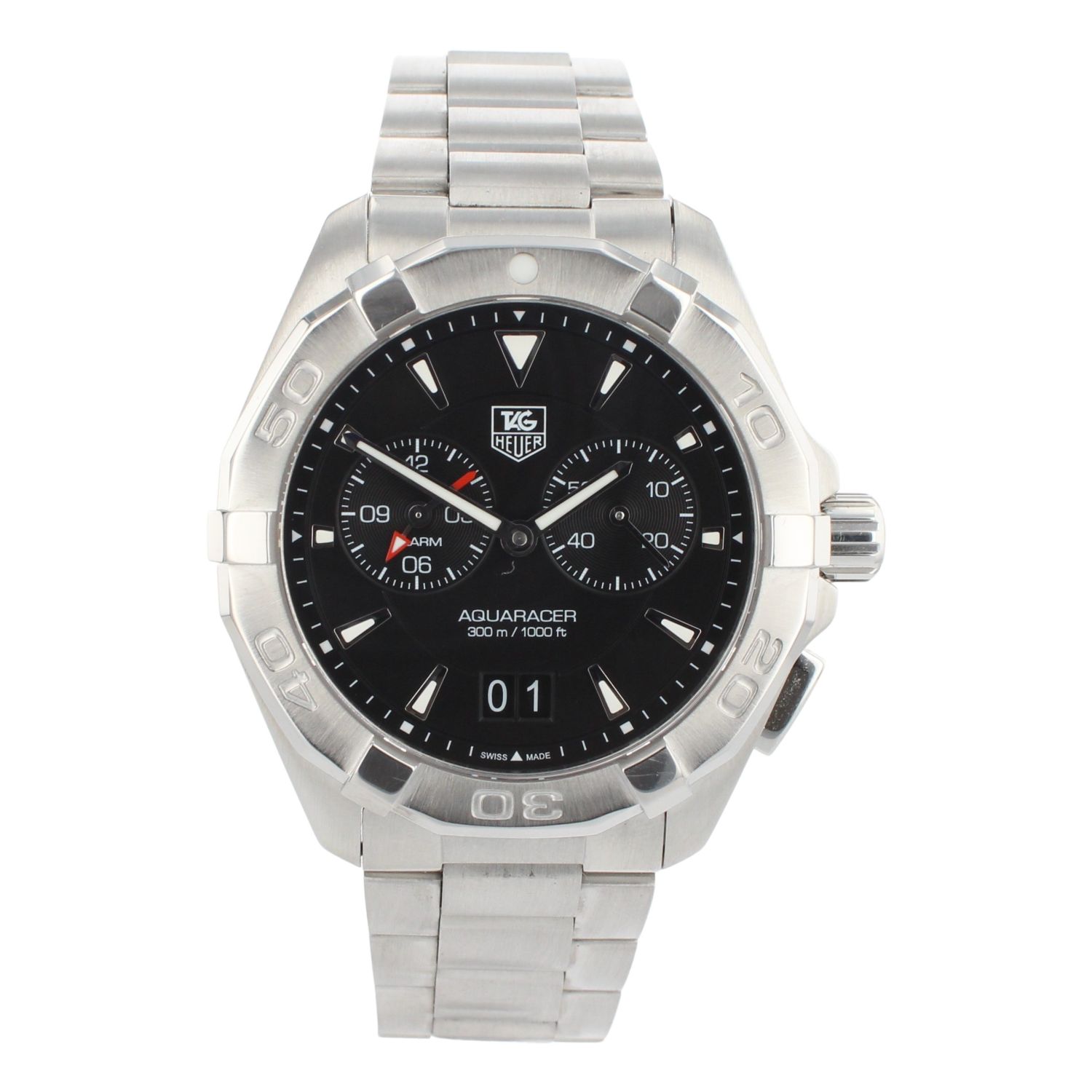 Tag Heuer Aquaracer Pre Owned Watch Ref WAY111Z | Ramsdens Jewellery