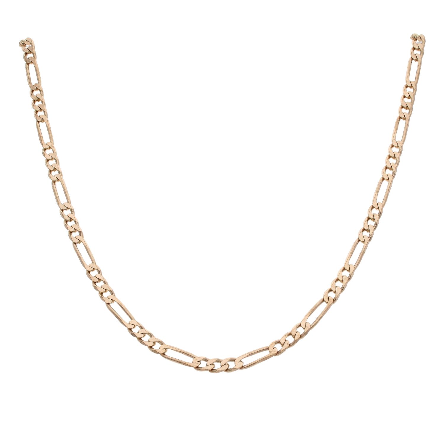 9ct Yellow Gold Figaro Chain 20" RAMS557367845006 | Ramsdens Jewellery