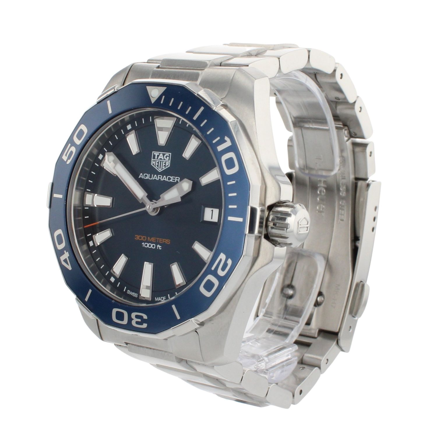 Tag Heuer Aquaracer Pre Owned Watch Ref WAY111C | Ramsdens Jewellery