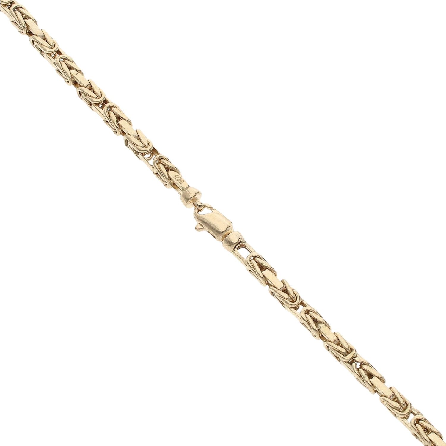 14ct Yellow Gold Byzantine Chain 24" RAMS7830003911 | Ramsdens Jewellery