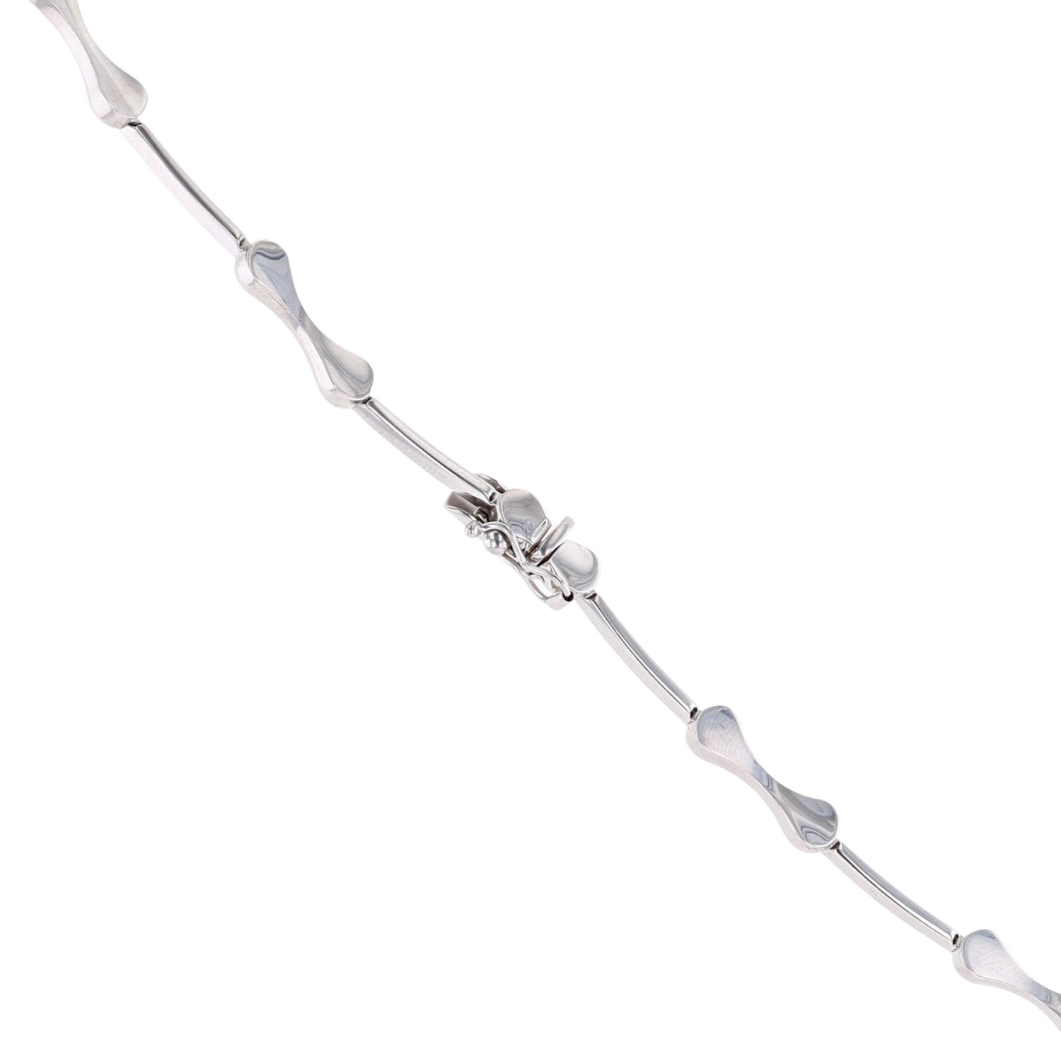 9ct White Gold Fancy Collarette 16" RAMS947279940011 | Ramsdens Jewellery