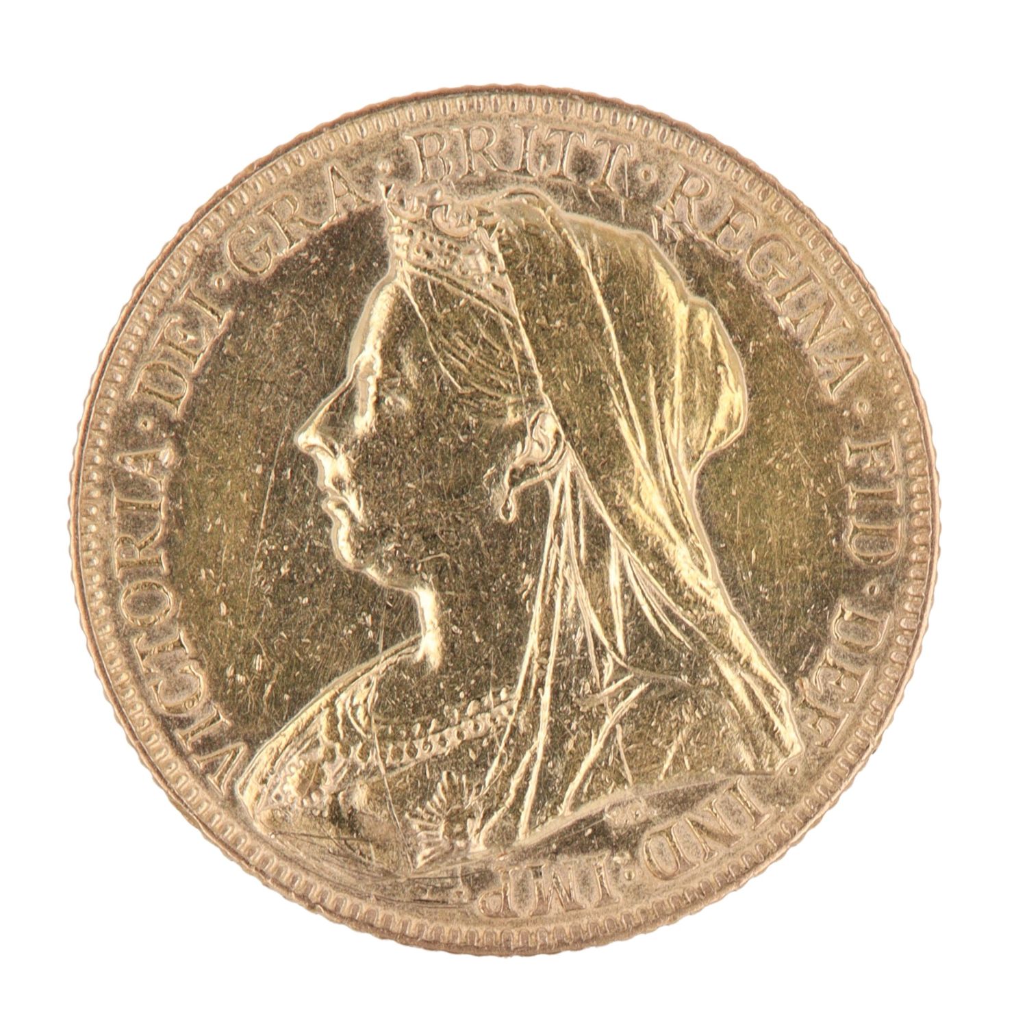 1900 Victoria Full Sovereign Coin RAMS761371100010 | Ramsdens Jewellery